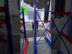 Custom Size Back To Back High Density Pallet Racking Beam Racking System