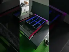 China UV Glue Curing Lamp Machine Conveyor Belt Desktop Tunnel for Glue Coating Curing for sale