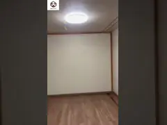 Functional Kitchen Design Mobile Home with Comprehensive Drainage System and L-shaped Cabinet