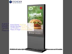 Waterproofing Outdoor Digital Totem 32inch OEM And ODM Available