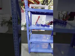 OEM Muiti Layer Medium Duty Storage Rack Industrial Metal Shelving Adjusted Height