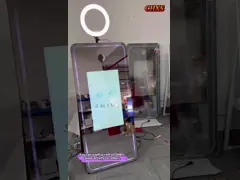China 2025 New Technology Mirror Photo Booth with Free Printer Accessories Sale Camera Mirror Photo Booth for sale