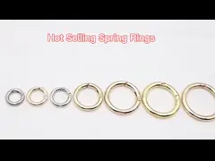 China Smooth Spring O Ring Shiny Spring Gate Ring 30mm Phone Case Lanyard Accessories for sale
