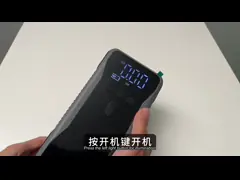 Pompa per pneumatici intelligente portatile 3-140 Psi, gonfiatore elettrico per pneumatici, biciclette elettriche, motociclette, automobili, avviatore di emergenza per auto portatile 2 in 1