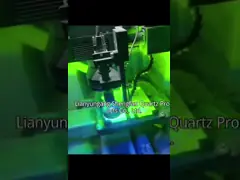 中国 高い絶縁材の水晶ミラー ガラス シートの水晶ガラス シートの実験室の電気器具 販売のため