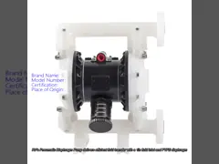 China Pneumatic Diaphragm Pump with 1/2 in Air Inlet 3/4 in Air Outlet and 1in Fluid Inlet for Efficient Fluid Transfer for sale