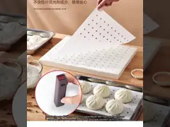 48*48mm Steaming Paper (Chinese Raw Paper)  With Heat Resistance Up to 220°C Degrees High Quality