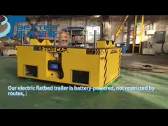 Carro de transferencia sin rieles para la manipulación segura y precisa de moldes grandes de alto valor