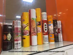 Customised Upon Request Flexible Packaging Film Rolls with PET, BOPP, CPP, PA, PE, RCPP, CPE, VMPET, AL, EVOH Materials and Aroma & Moisture Barrier