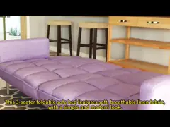 China Modern Nordic Sofa Bed Furniture Full Size Sleeper 3 Seater OEM for sale