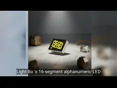 Display LED alfanumerico a 16 segmenti da 0,8 pollici Ultra Bianco per indicatore ascensore
