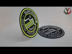 A Closer Look: Custom Silicone Logo Heat Transfer Clothing Labels TPU Printed