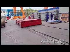 The Secure and Stable Guided Rail Electrification Transfer Cart Solution