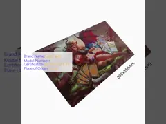 China Non Slip Playmat 600x350mm Mtg Game Mats Smooth Fabric Material for sale