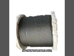 Gaosheng Flexible Black Carbon Steel Wire Rope Cable in Sizes 6mm 8mm 10mm 12mm Big Reels
