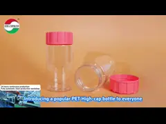 PET Plastic Jar with Screw Lids