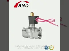China Stainless Steel Electric Solenoid Valve DN25-DN1000 for Water, Gas & Oil Fluid Control with -20°C to 250°C Range for sale