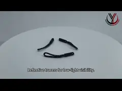 中国 Ecoの友好的な衣服ポリエステル ドローストリングは6cmの伸張を非束ねる 販売のため