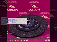 WG9925160622 ACLS43031 clutch disc for  howo SITRAK C7H T7H truck  Spare Parts clutch disc