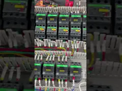 Why can the wiring in a control cabinet be so orderly?