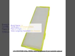 NON-WOVEN Rectangular Excavator Air Filter Construction Machinery Parts AF27692 P753338 CU37001 1913500 1770813 Spare Parts