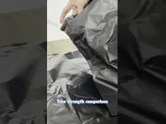 30x22cm PVC Zipper Bag with High Transparency and Custom Logo Available for Stationery Packaging