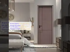 China Modern WPC Interior Door and Composite Hollow Door with Easy Installation Standard Size 2100*800*45mm and 35/45mm Thickness for sale