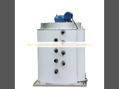 Máquina de tambor para evaporador de hielo de acero inoxidable de 10 toneladas