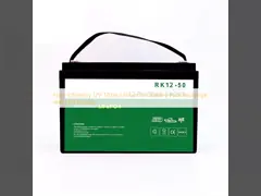 China High-Efficiency 12V 120ah Lithium Ion Battery Pack Rectangle with LED Display for sale