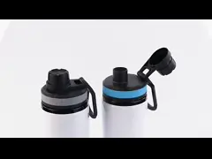 China 28oz 850ml Sublimation Straight Insulated Vacuum Flask Outdoor Portable Handheld Lid Sports Water Bottle Wide Mouth For Hiking And Cycling for sale