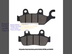China Genuine Front Brake Pad Set for Honda GL150 CBF125 CB190R 06455-KYA-621 for sale