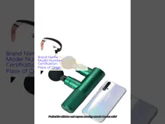 1.2kg Pistola di massaggio muscolare Fascia 2000mAh Pistola di massaggio muscolare profonda