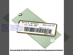 China RFID On Metal Tag for Asset Tracking Inventory Management and Maintenance Inspection with 403 Forbidden Status Code for sale