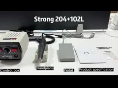 China 65W Dental Lab Micromotor High Power Speed 35000(R/Min) Strong 204 Dental Micromotor for sale