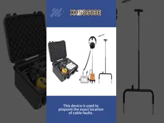 China Portable Cable Fault Locator with BNR Background Noise Reduction Mute Noise Reduction and Magnetic Measurement Method for sale