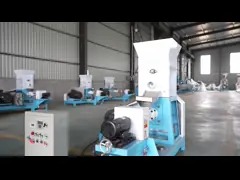 Qualified Fish Feed Extruders and Feed Production Line