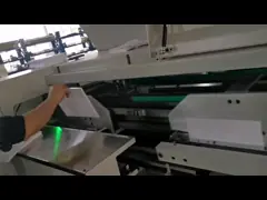 China 4 Clamps Perfect Binder Machine with 2300 Copies/Hour Speed and 450X320mm Binding Size for sale