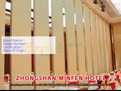 China Wooden Finish Movable Partition Wall Framed Construction for Office for sale