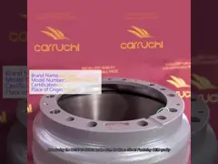 中国 WG9761450001 WG9761450002 FOR howo sitrak t7h c7h mcp16 ALEX PARTS ブレーキドラム 販売のため