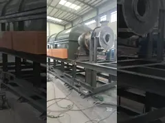 Indirect Electric Heating Rotary Kiln for High Temperature (1050°C) Thermal Treatment with Customizable Capacity