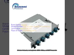 세륨 RoHS는 CWDM Mux /Demux 낮은 PDL 높은 신뢰성 및 안정성을 찬성했습니다