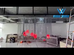 全色P10.4-10.4 屋内透明LEDディスプレイ パーソナライズされた広告窓画面