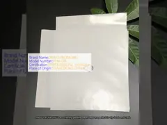 Three-Side Seal White Glassine Paper Bags With Recyclable Logo Eco-Friendly Food-Grade Packaging For Dry Foods And Crafts