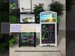 700 Brightness Portable Dual-Screen: Dynamic Display for Pop-Up Stalls & Temporary Promotions