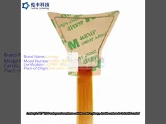 PET V200 Waterproof Flexible Membrane Switches Industrial Glossy Surface