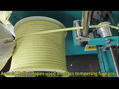 Kevlar Aramid Ropes for Glass Tempering Furnace