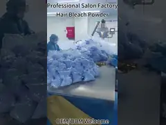 中国 500ml ブルーヘアブリーチパウダー 1:2 比率 ダストフリー 販売のため