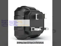 El LCD exhibe al probador del enchufe del zócalo de 250V EN61010-1, probador del zócalo con la prueba de RCD