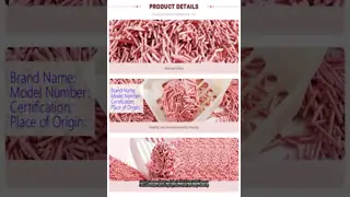 PEACH FLAVOR Direct Factory Cassava Cat Litter Wholesale Eco Friendly Biodegradable Odor Control Fast Clumping Safe Non Toxic Easy To Clean For Cat Owners And Distributors