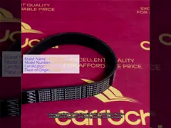 VG2600020253 VG1069020010 8PK1050 for HOWO A7 engine Spare Parts BELT